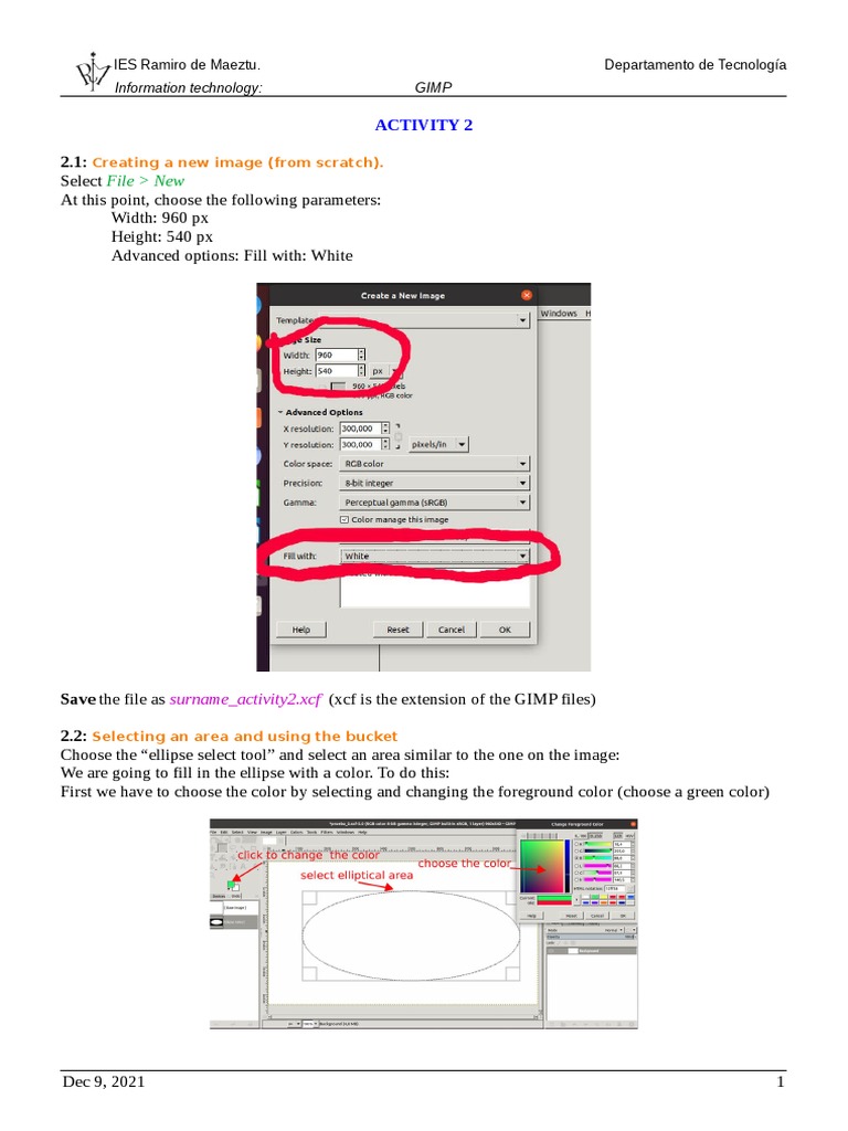 GIMP Exercise 2 | PDF | Computer Science | Graphic Design