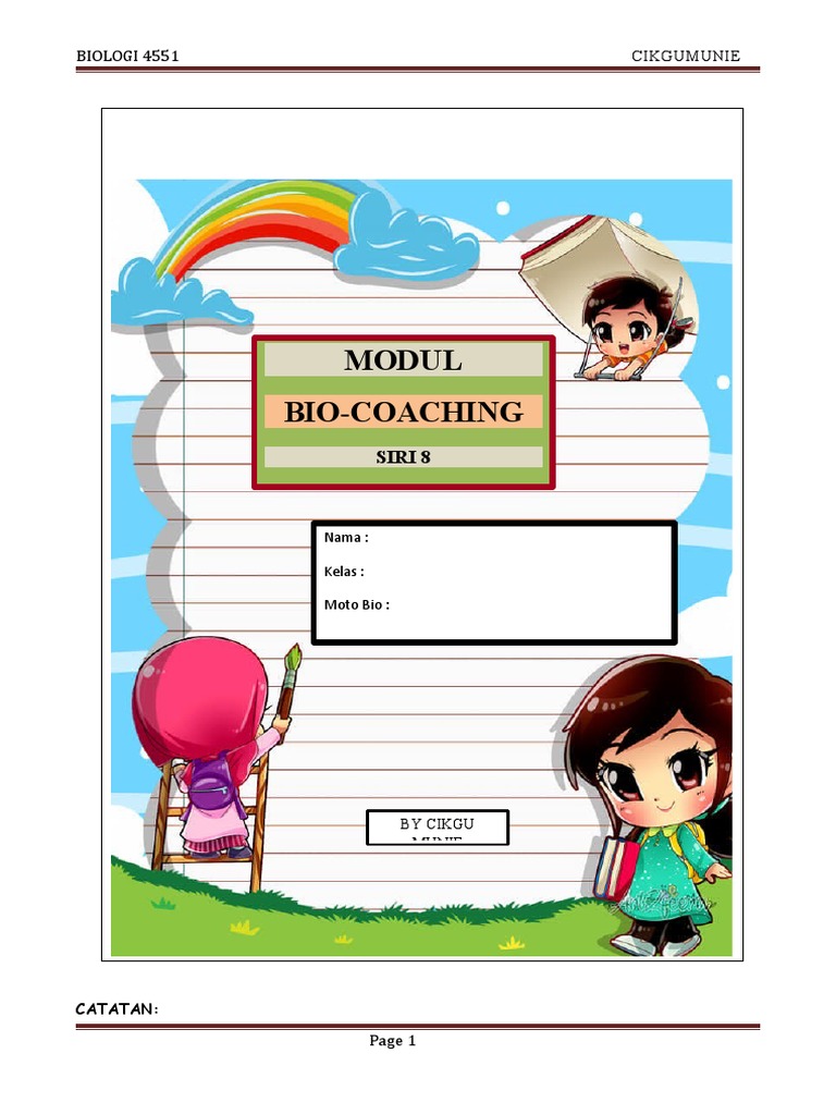 Modul BIO-Coaching 8 Skema | PDF