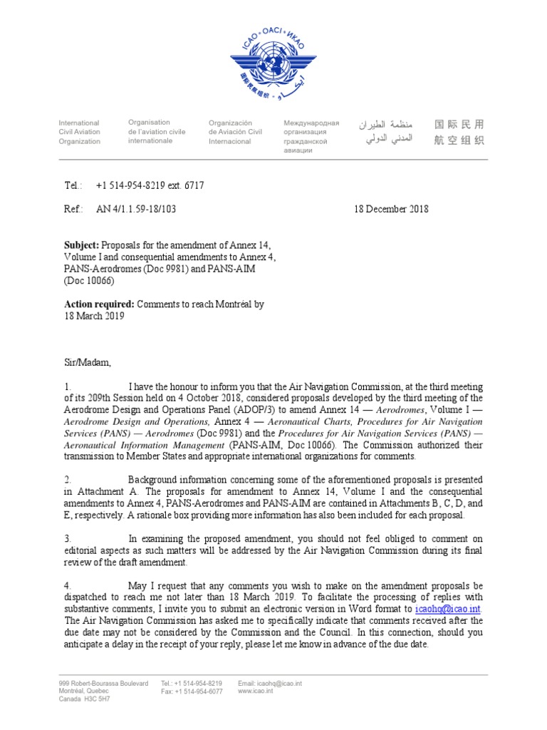 103e ANNEX 14 PART 1 PDF | PDF | Aircraft | Transport