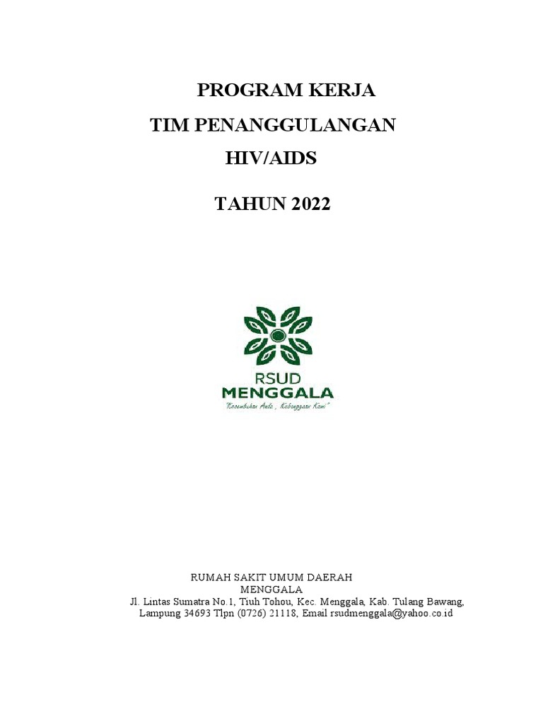 Program Kerja Hiv | PDF