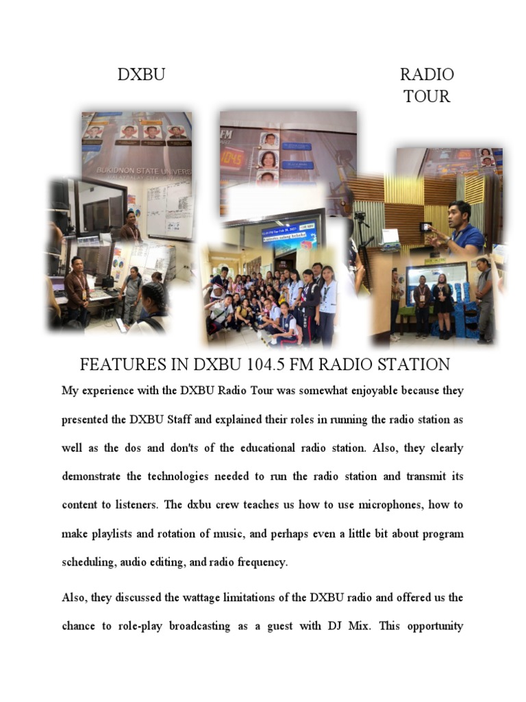 Final Radio Tour Vignette | PDF