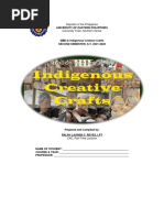 Indigenous Creative Crafts - Module 3 | PDF | Basket Weaving | Weaving