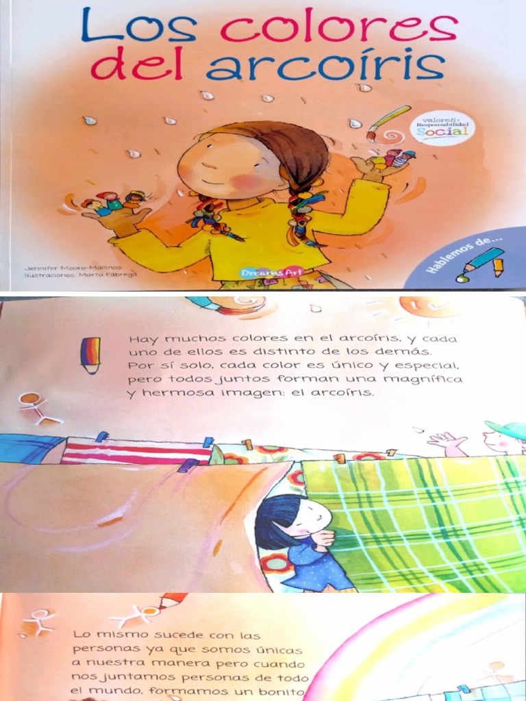 Cuento Los Colores Del Arcoiris - Power Point | PDF