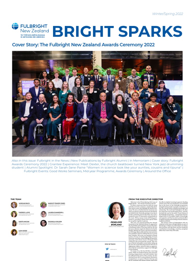 Fulbright NZ Awards 2022 Highlights | PDF | Māori People | Māori