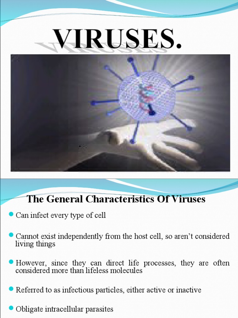 CH 5 - Virology 1 | PDF | Virus | Bacteriophage