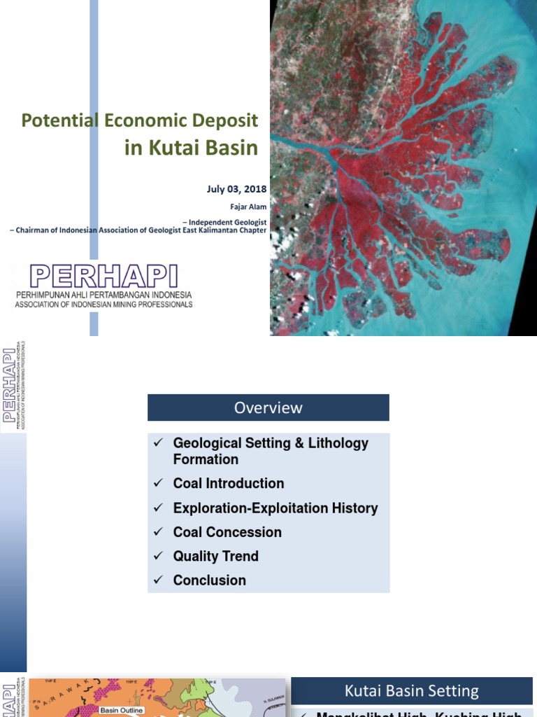 Kutai Basin Coal Exploration Insights | PDF | River Delta | Lake