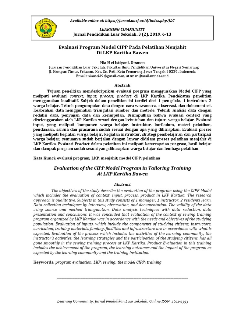 CIPP EVALUATION | PDF