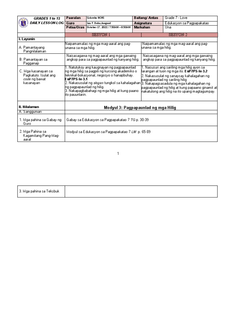 EsP DLL 7 Mod 3 | PDF