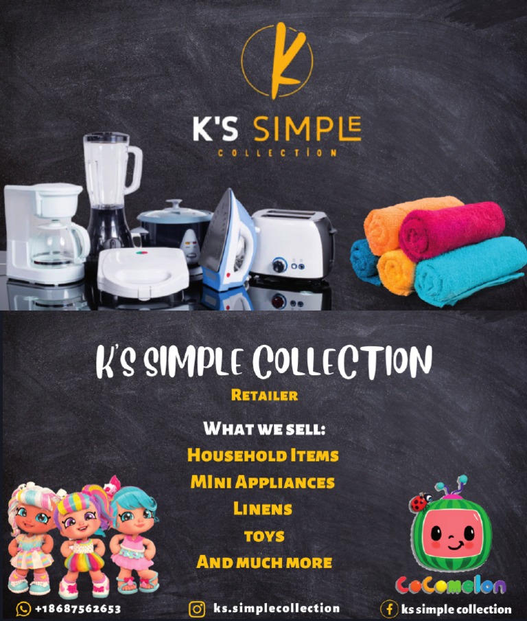 Ks Simple Collection Business Card PDF | PDF