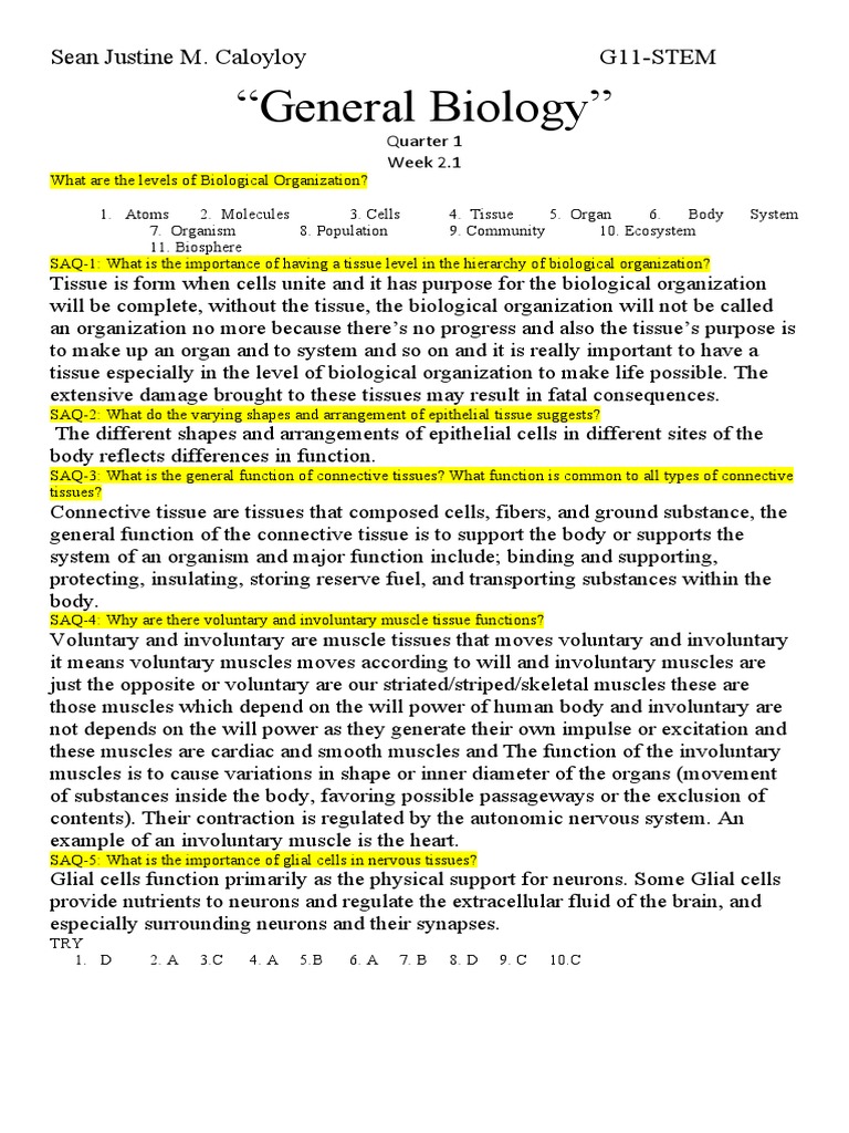 General Biology 2 | PDF | Cell (Biology) | Prokaryote