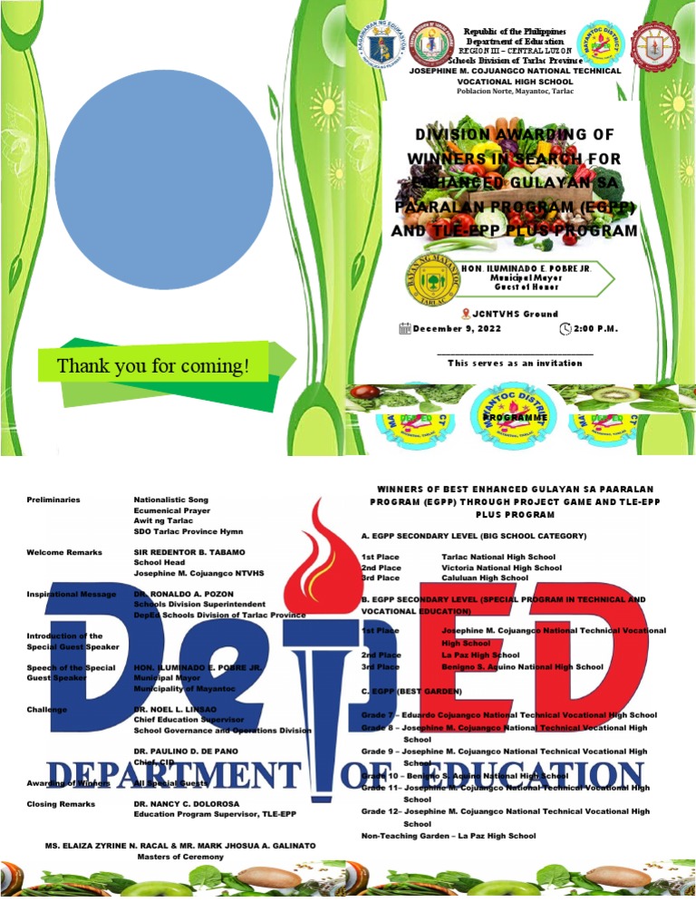 Programme Awarding Egpp | PDF | Philippines