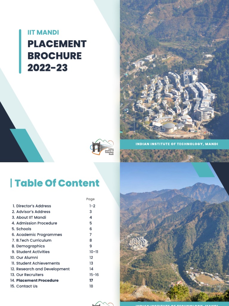 Brochure IITMandi 2022-23 PDF | PDF | Engineering | Science