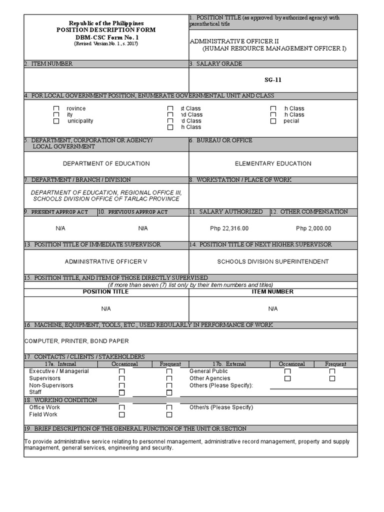 Ao Ii Hrmo I | PDF | Teachers | Business