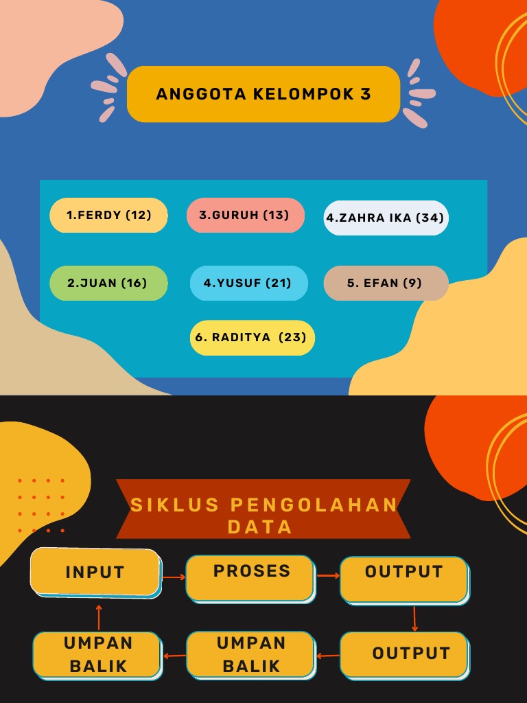 Siklus Pengolahan Data Kel. 3 | PDF