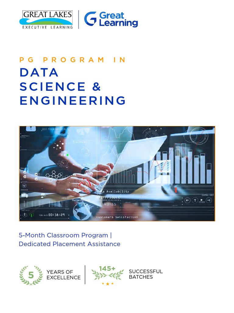 Data Science Engineering Full Time Program Brochure | PDF | Analytics | Educational Technology