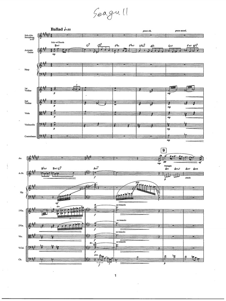 真島俊夫：Seagull Strings ver PDF | PDF