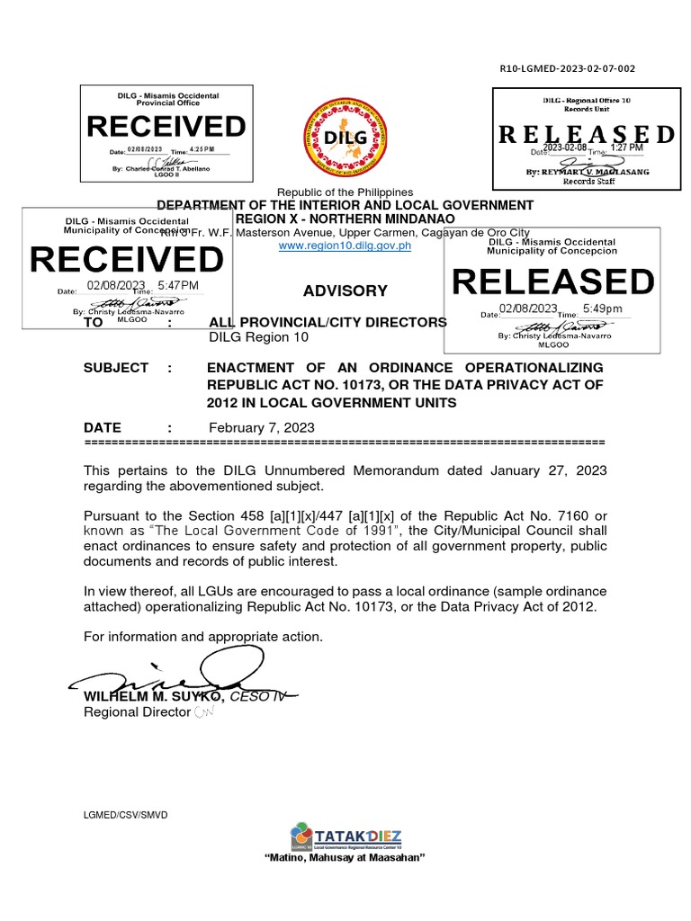 R10-2023-02-MISOC-08-07 Data Privacy | PDF | Information Security | Privacy