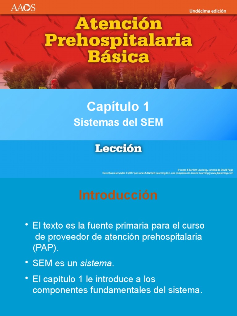 Atención Prehospitalaria Capitulo 1 | PDF | Paramédico | Reanimación cardiopulmonar