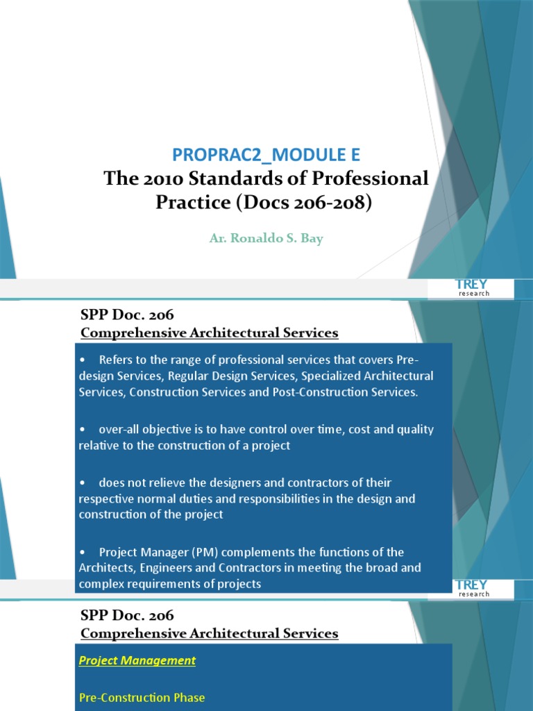 206 - SPP | PDF | Architect | Business Economics