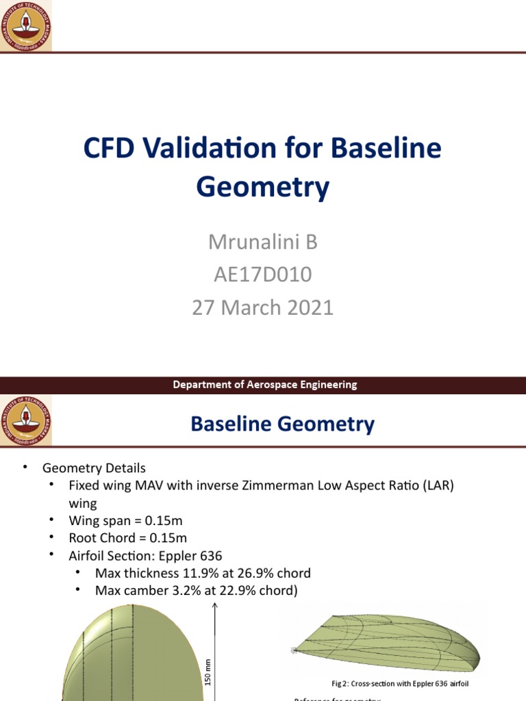 Baseline Geometry CFD Validation | PDF | Computational Fluid Dynamics ...
