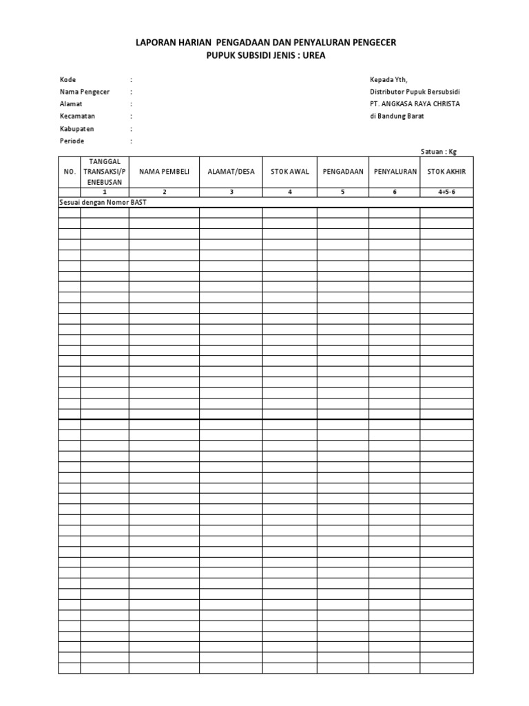 Form F6 A Kios PDF | PDF