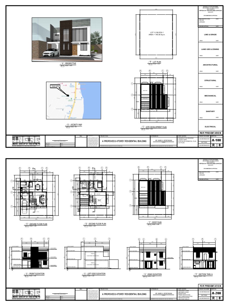 Proposed 2 Storey Residential BLDG - BT3 1 PDF | PDF