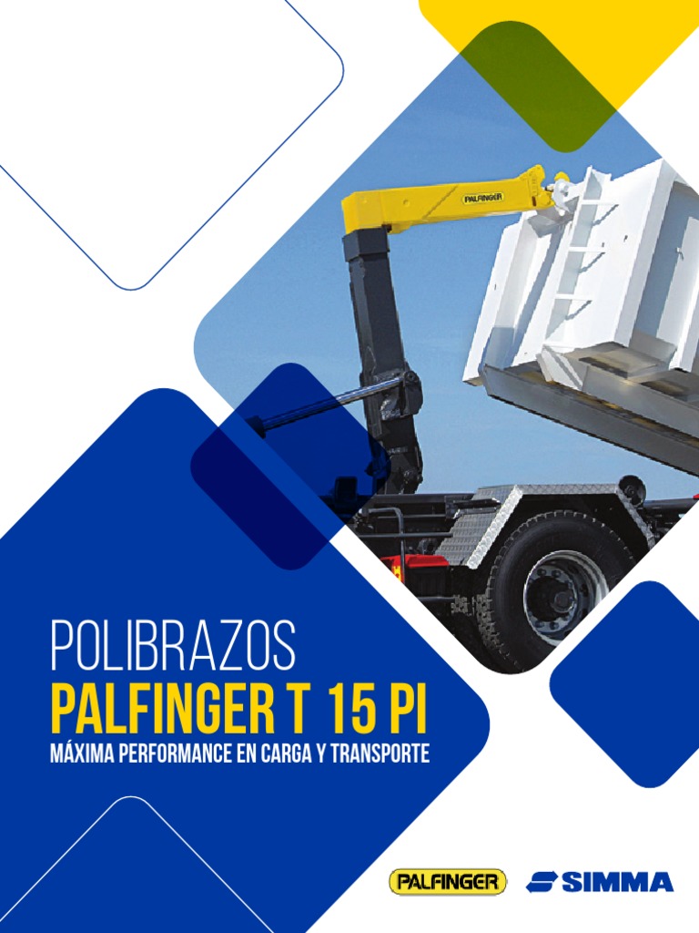 Ficha POLIBRAZOS PALFINGER T 15 PI 2 PDF | PDF