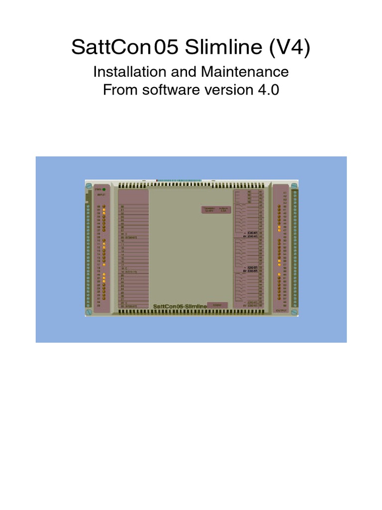 A en SC05 Slimline v4 0 Installation and Maintenance | PDF | Computer ...