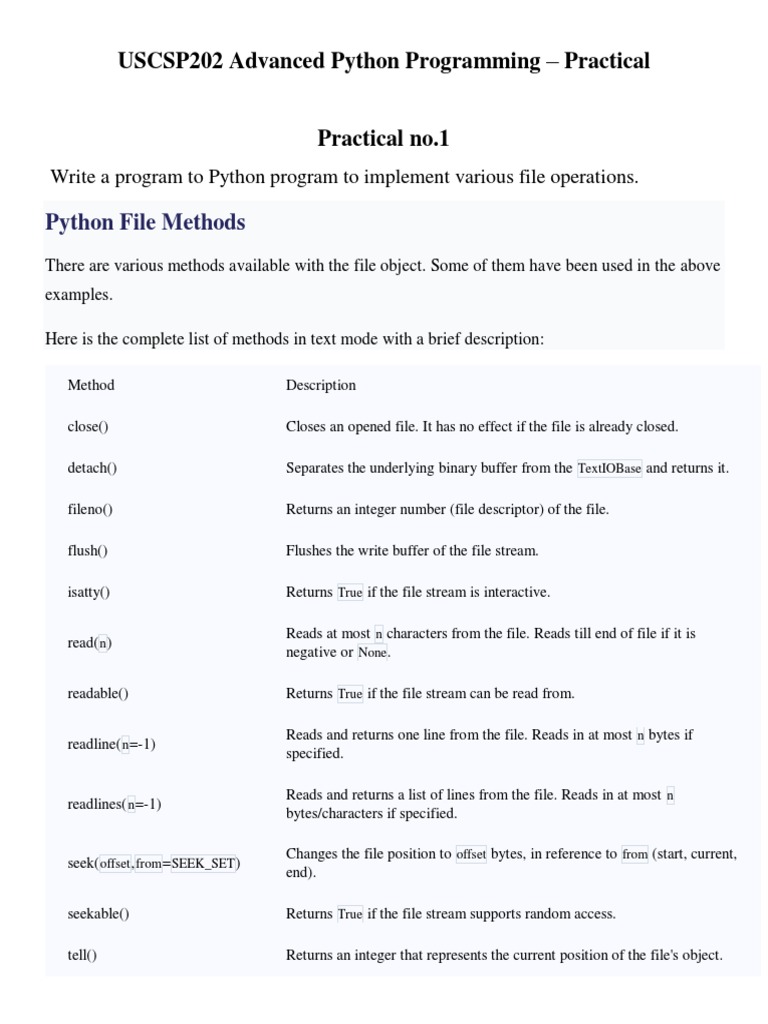 Advancrd Python Practical SEM II PDF | PDF | Regular Expression | Process (Computing)