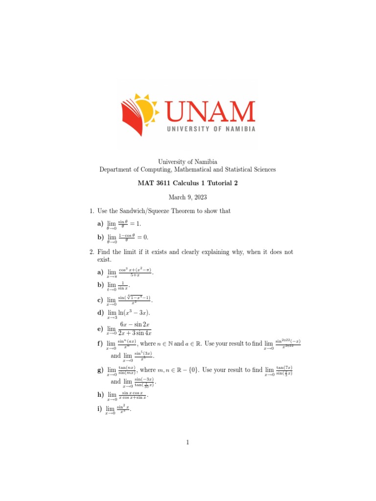 Tutorial Worksheet 2 Pdf Functions And Mappings Elementary Mathematics 