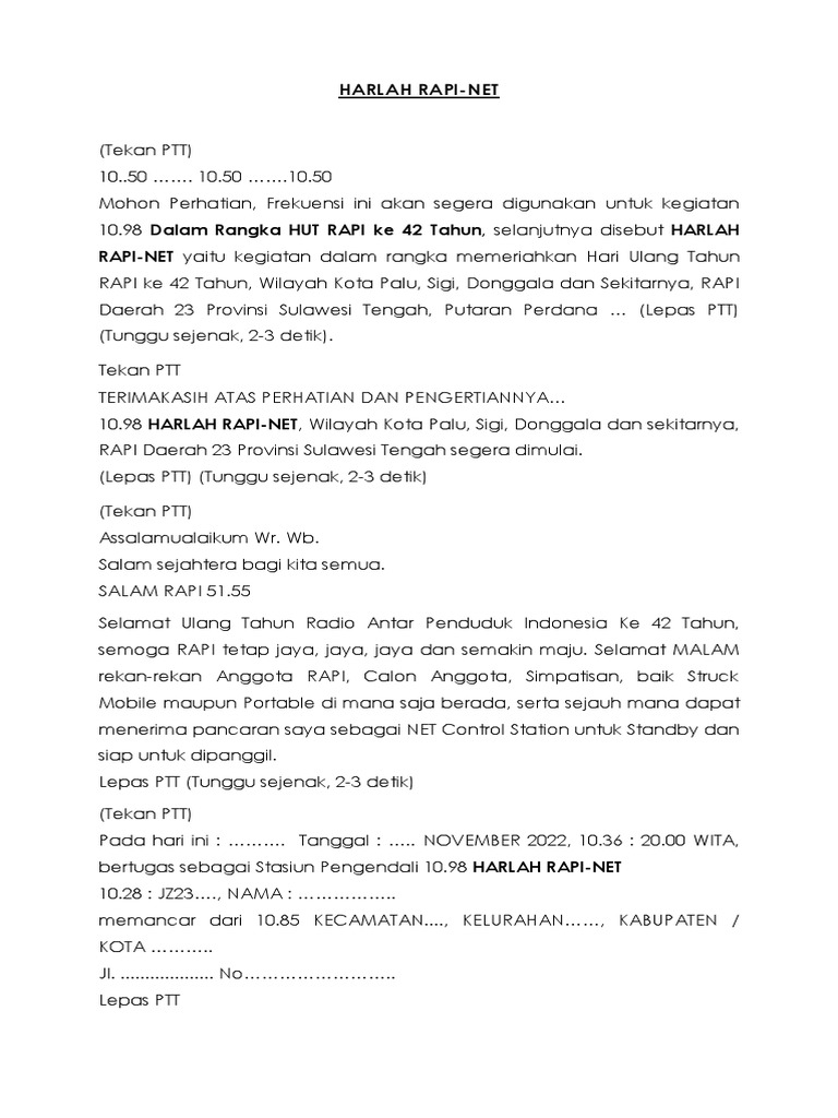 Naskah 10.98, Visi Misi, Kode Etik Dan Tri Tertib Rapi PDF | PDF