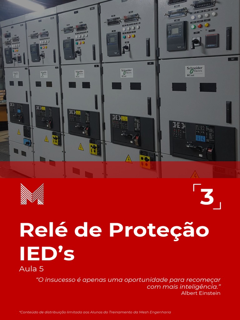 M3 - A5 - Relé de Proteção IED's | PDF | Relé | Ciências Físicas