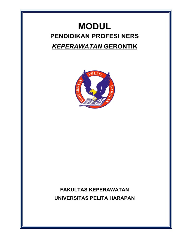FINAL MODUL PROFESI KEP GERONTIK - Agustus 2022 PDF | PDF
