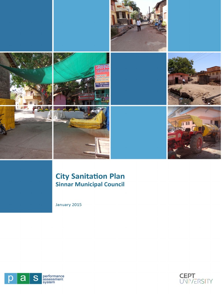 Sinnar City Sanitation Plan Overview | PDF | Sanitation | Waste Management