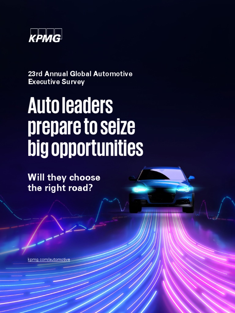 KPMG 23rd Annual Global Automotive Executive Survey | PDF | Electric ...