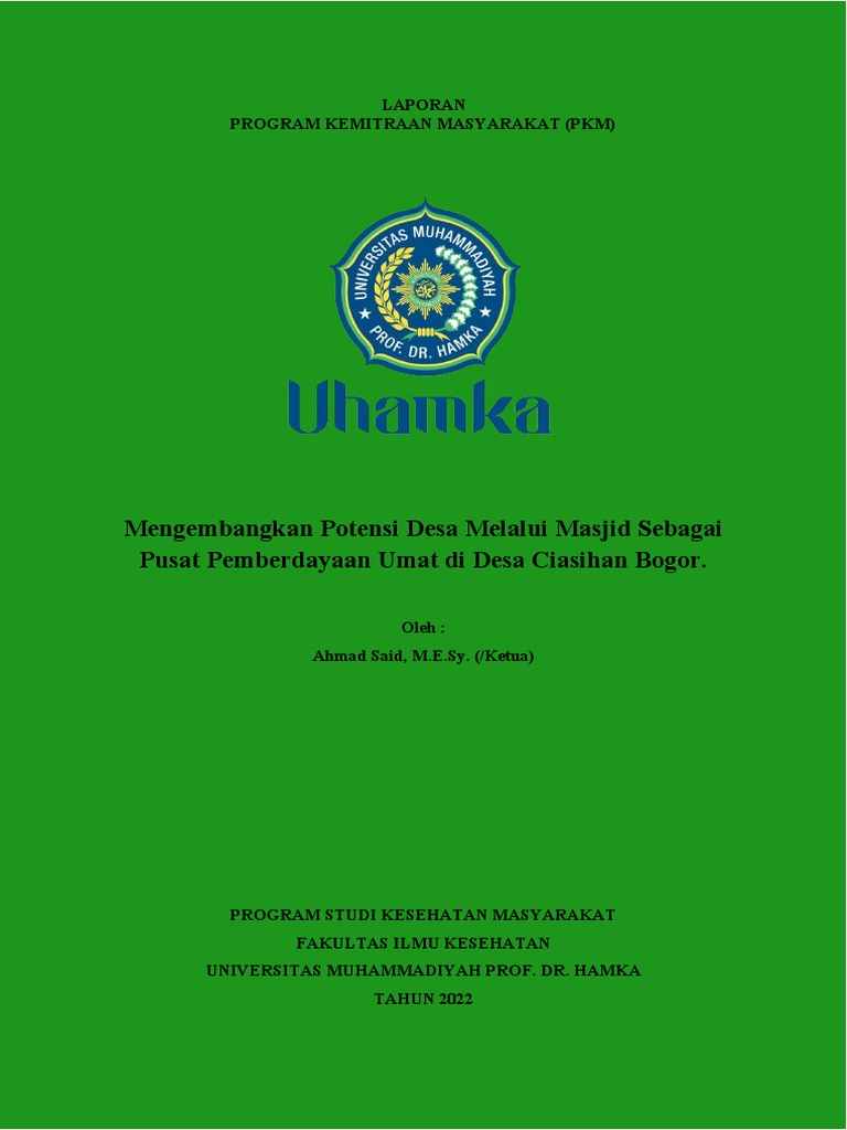 Proposal Pengabdian KKN Pak Said | PDF