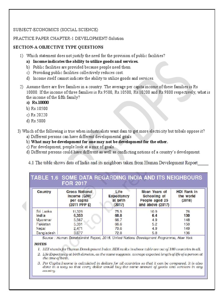 CH 1 Development Practice MS 2022-23 | PDF | Resource | Sustainability