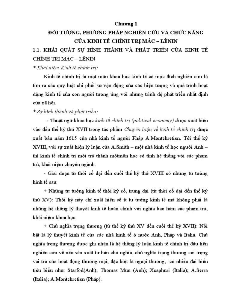 BÀI GI NG KTCT Mác-Lênin | PDF