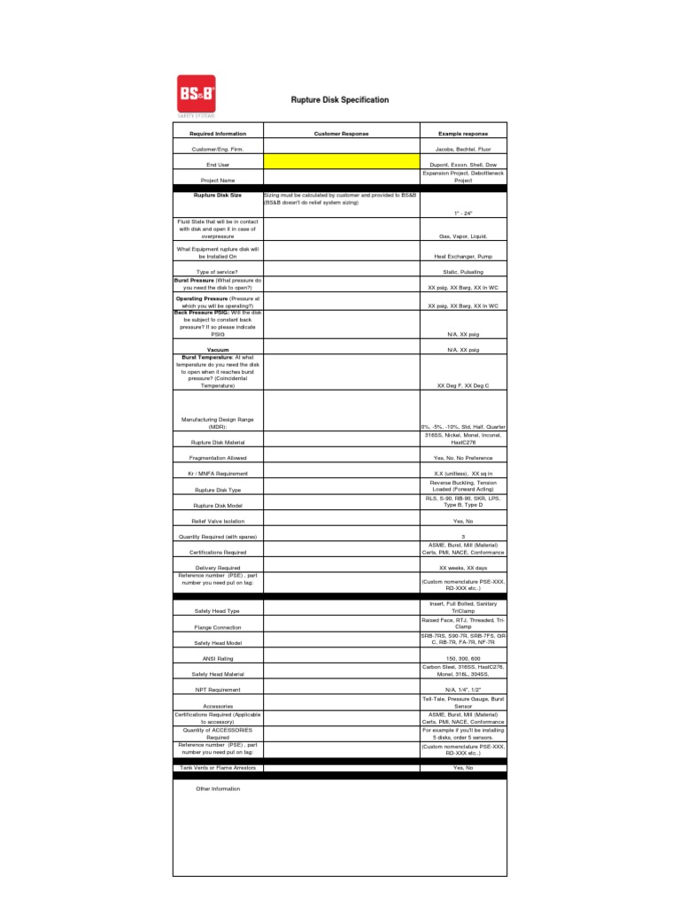 BSB App Sheet PDF | PDF | Pressure | Gases