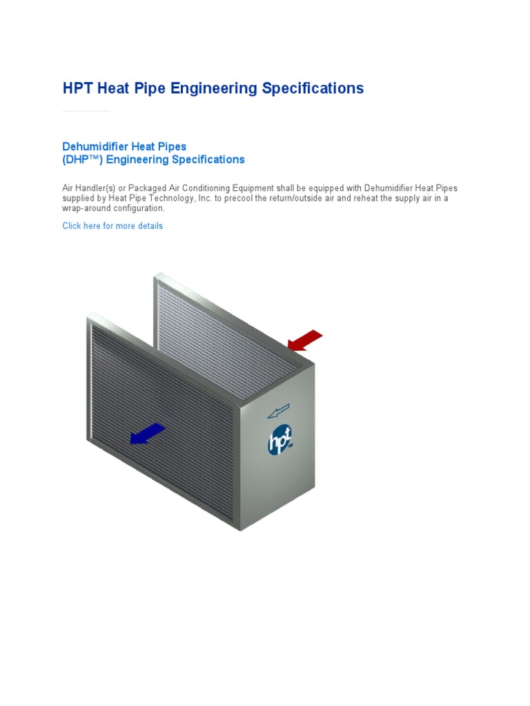 Types of Heat Pipe | PDF