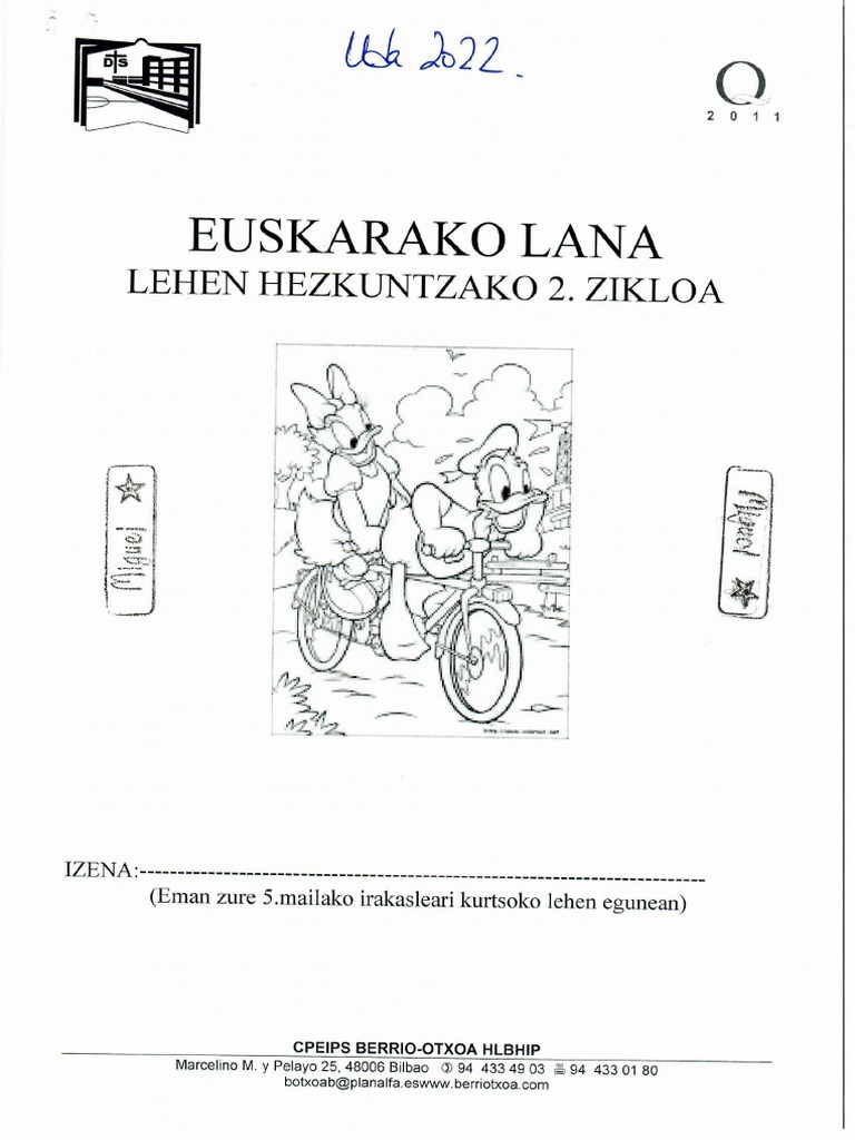 Udako Lanak 1 PDF | PDF