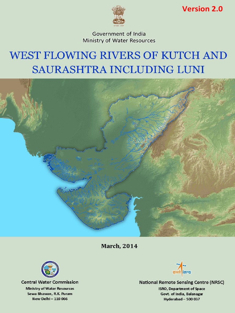 West Flowing Rivers of Kutch and Saurashtra Including Luni Basin | PDF ...