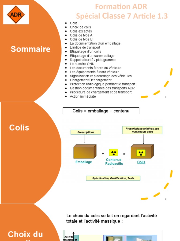 Support Formation ADR 2023 | PDF | Véhicules | Transport
