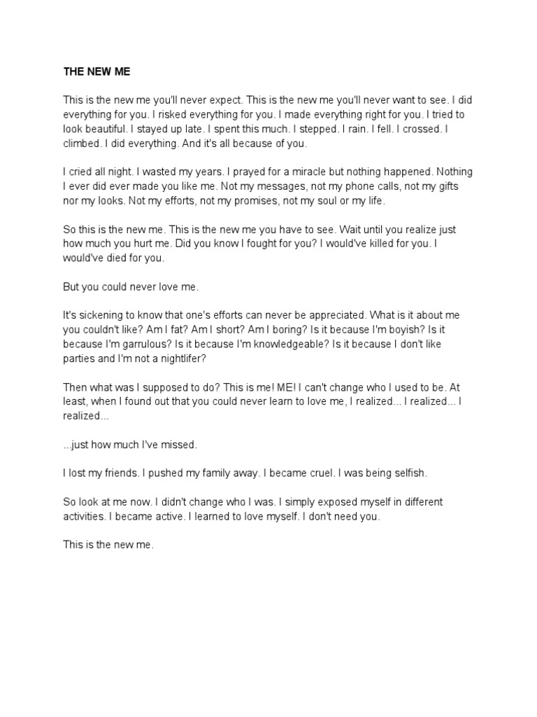 Declamation Pieces | PDF