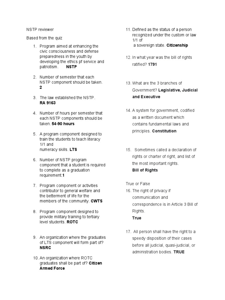 NSTP Reviewer | PDF | Cardiopulmonary Resuscitation | Natural Disasters