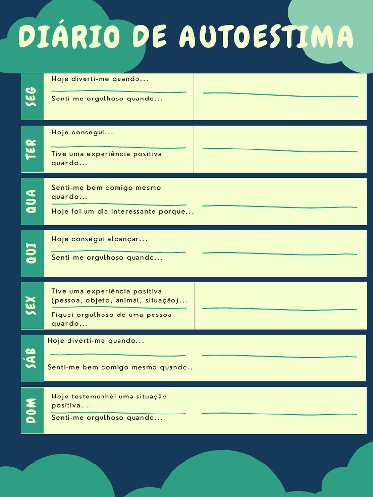 Diário de autoestima.pdf | PDF