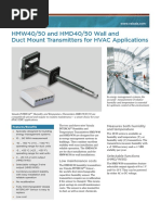 Vaisala HMD62 TMD62 Humidity and Temperature Transmitters Manual | PDF ...