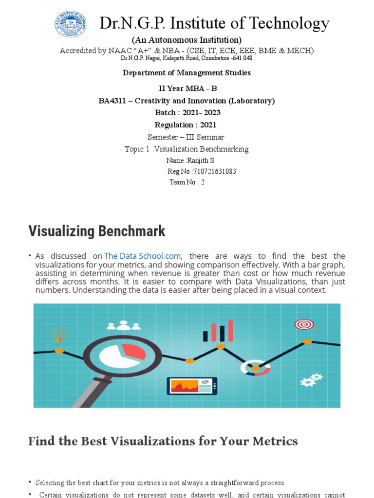 Visualization Benchmarking | PDF | Chart | Spreadsheet