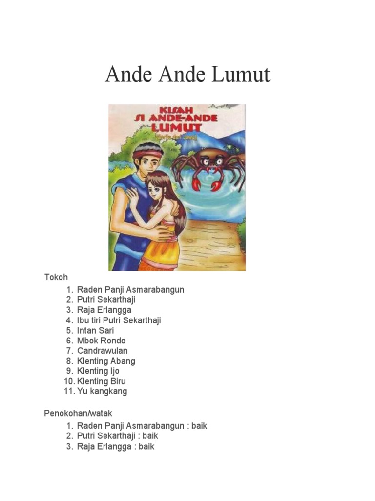 Ande Ande Lumut | PDF | Griya & Taman