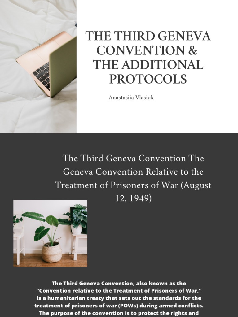 Geneva Convention 3 | PDF | Prisoner Of War | Geneva Conventions
